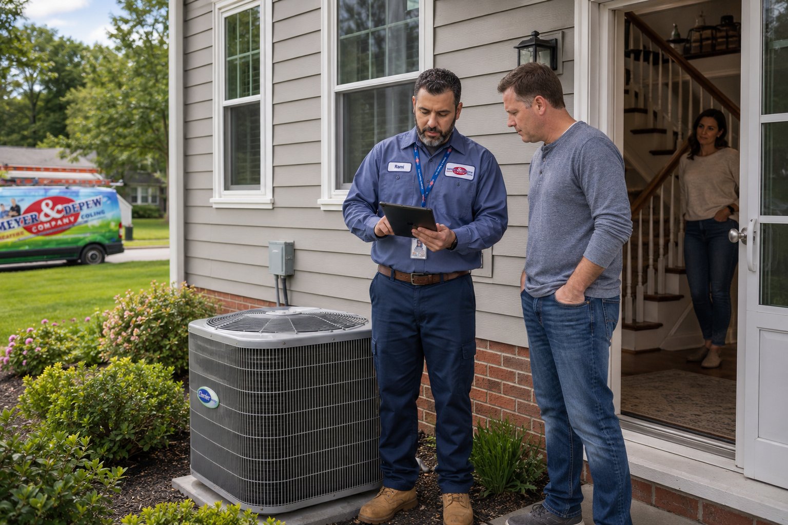 How Staircases Affect Cooling in Two-Story Homes - Meyer and Depew